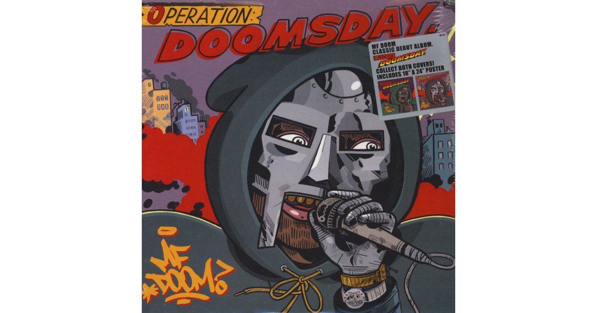 Operation: Doomsday - alternative artwork, MF Doom – 2 x LP – Music ...