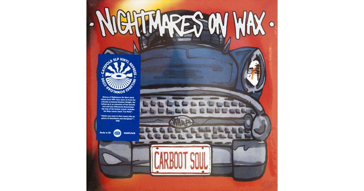 Carboot Soul, Nightmares On Wax – 2 x LP – Music Mania Records – Ghent