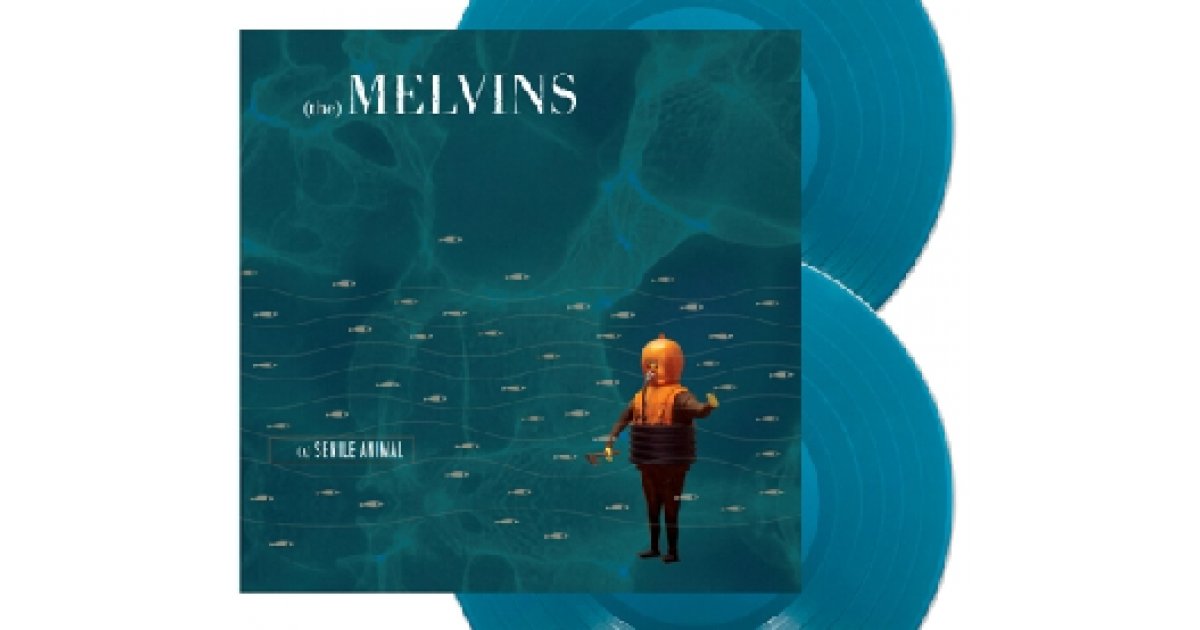 (A) Senile Animal, Melvins – 2 x LP – Music Mania Records – Ghent