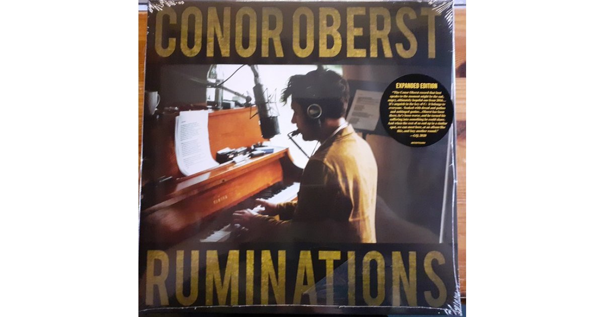 Ruminations, Conor Oberst – 2 x LP – Music Mania Records – Ghent