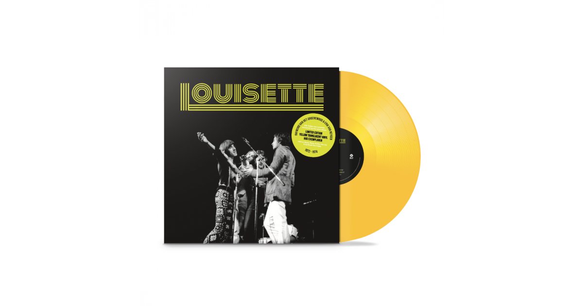 Louisette - yellow translucent vinyl, Louisette – LP – Music Mania ...