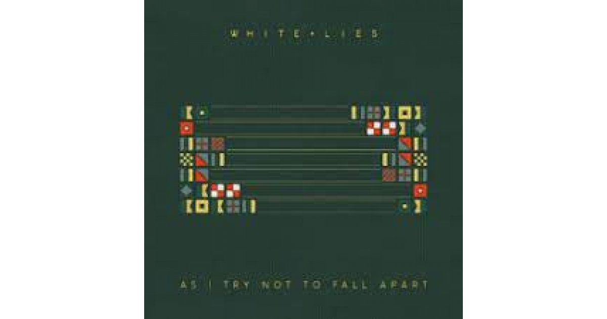 As I Try Not To Fall Apart - Indie only neutral clear vinyl, White Lies ...