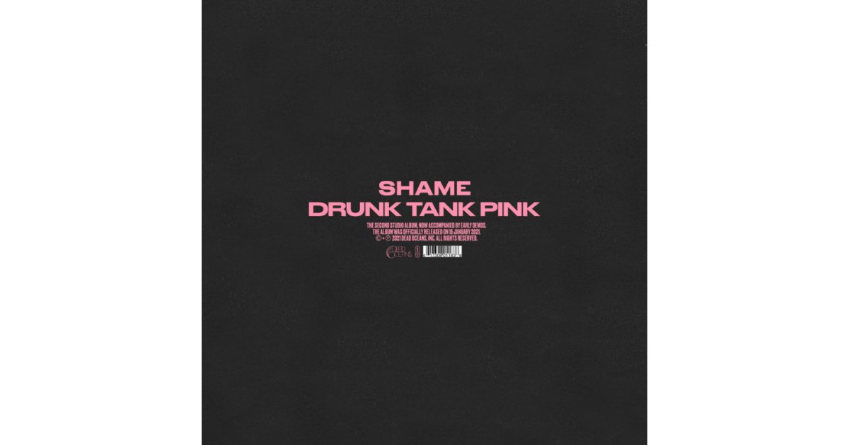 Drunk Tank Pink (Deluxe Edition) - BE exclusive, Shame – 2 x LP – Music ...