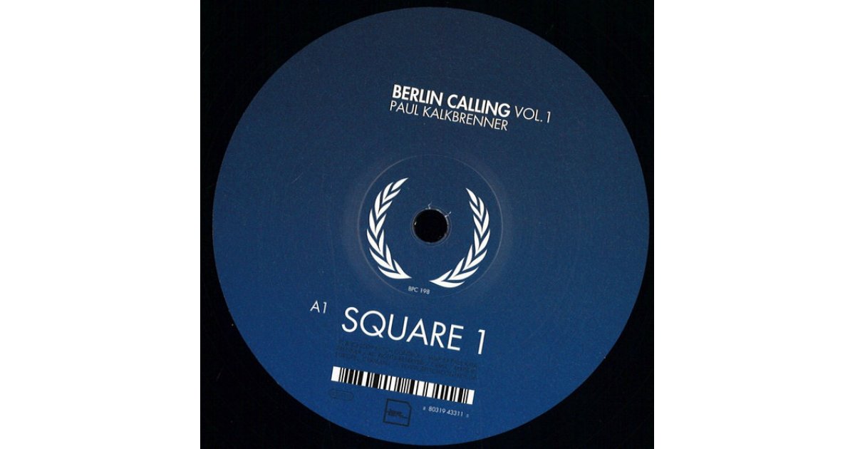 Berlin Calling Vol. 1, Paul Kalkbrenner – 12" – Music Mania Records – Ghent