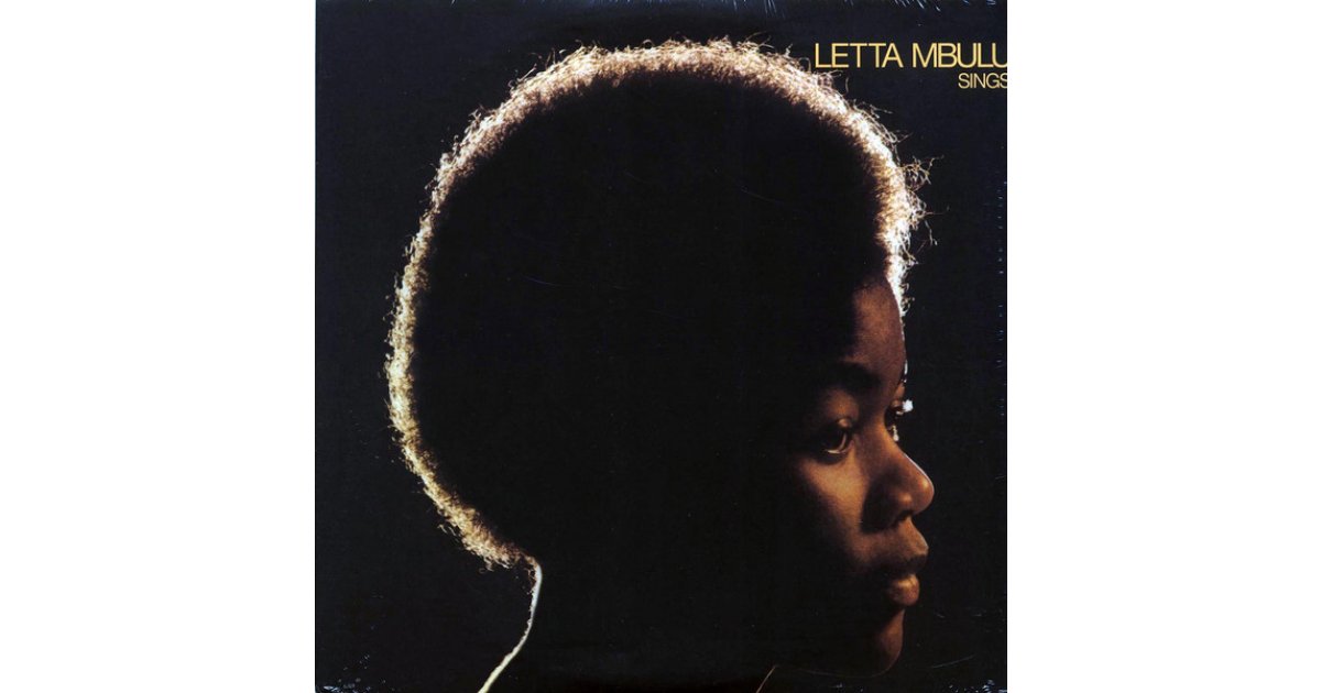 Letta Mbulu Sings, Letta Mbulu – LP – Music Mania Records – Ghent