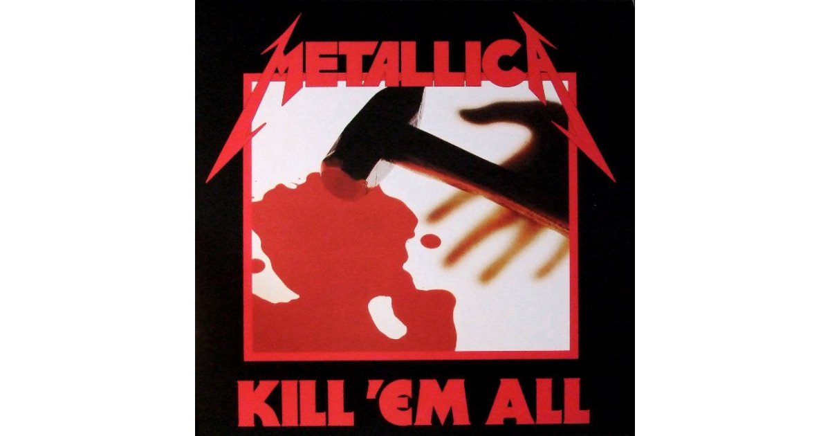 Kill 'Em All - Black Vinyl, Metallica – LP – Music Mania Records – Ghent