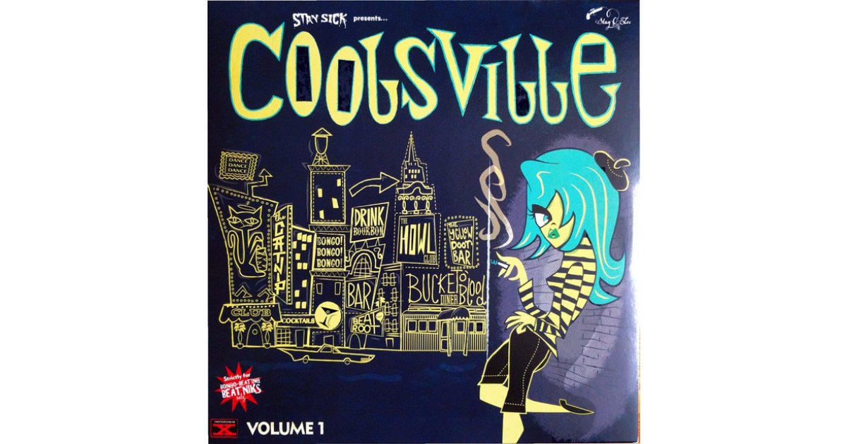Coolsville Volume 1, Various – 10" – Music Mania Records – Ghent