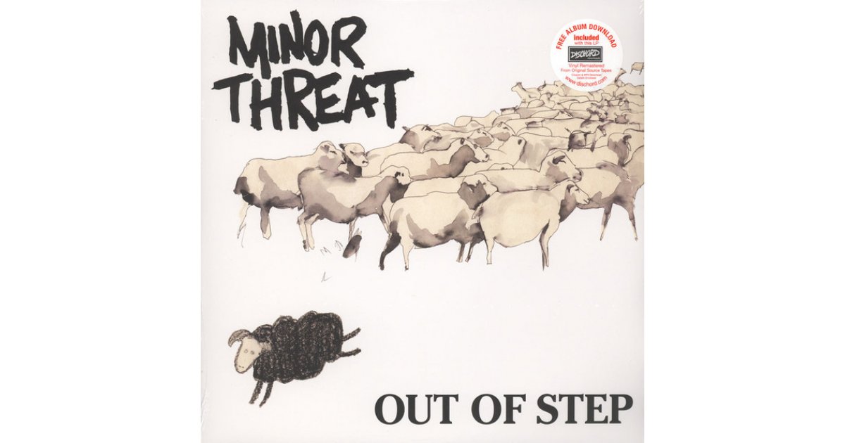 Out Of Step, Minor Threat – LP – Music Mania Records – Ghent