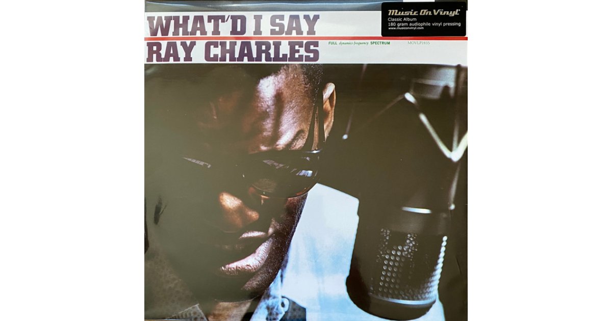 What'd I Say, Ray Charles – LP – Music Mania Records – Ghent