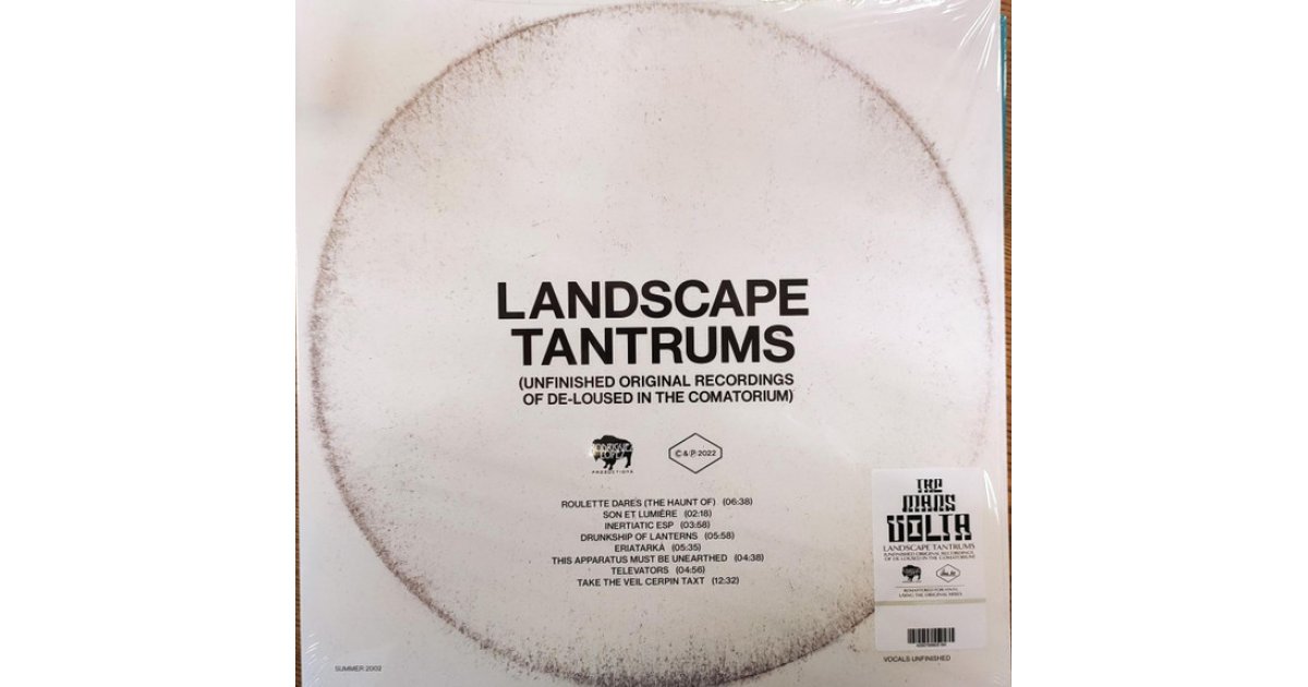 Landscape Tantrums (Unfinished Original Recordings Of De - Loused In The Comatorium), The Mars ...