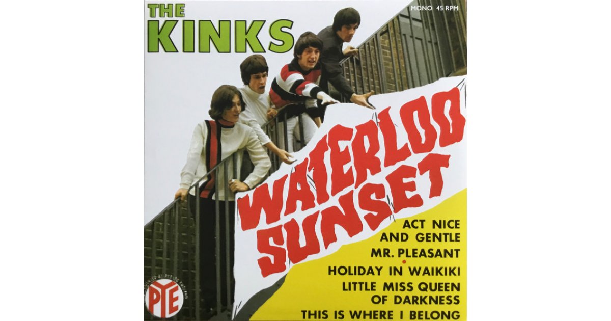 Waterloo Sunset, The Kinks – EP – Music Mania Records – Ghent