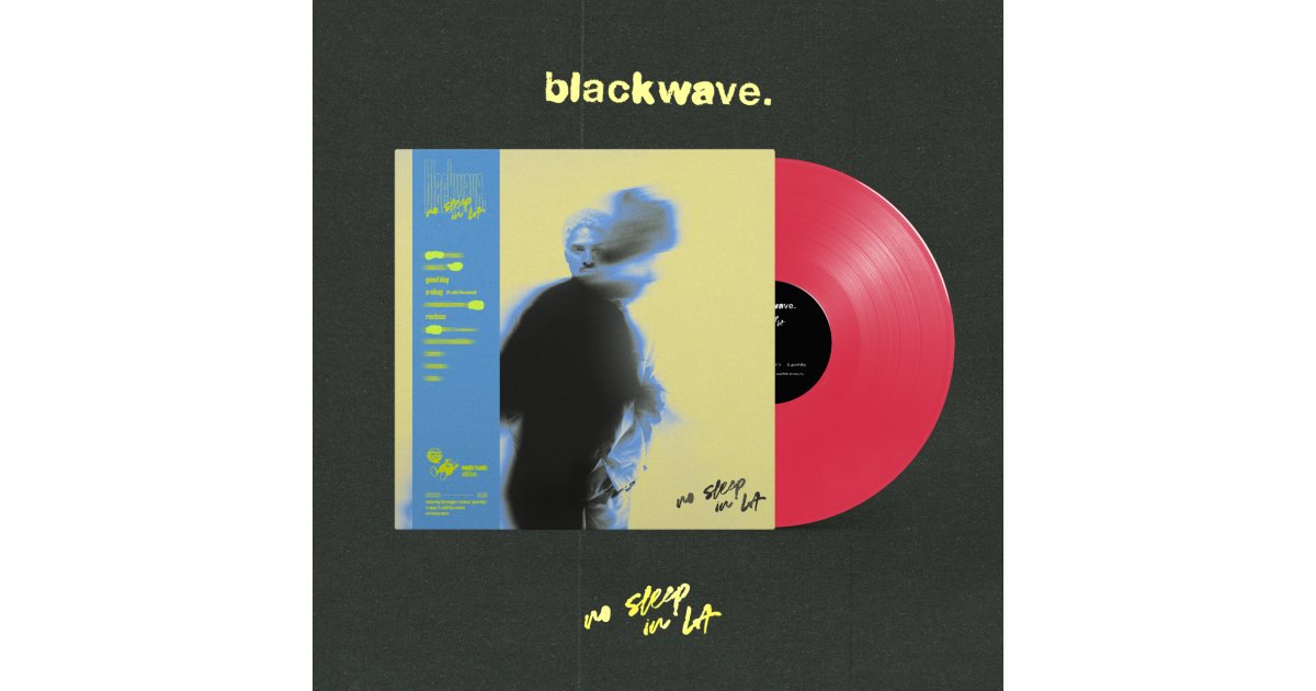 No Sleep In LA - Music Mania Exclusive, blackwave. – LP – Music Mania ...