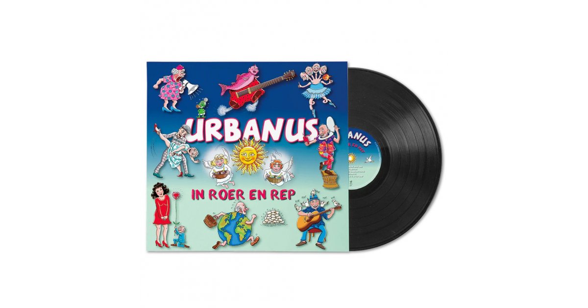 In Roer En Rep, Urbanus – LP – Music Mania Records – Ghent