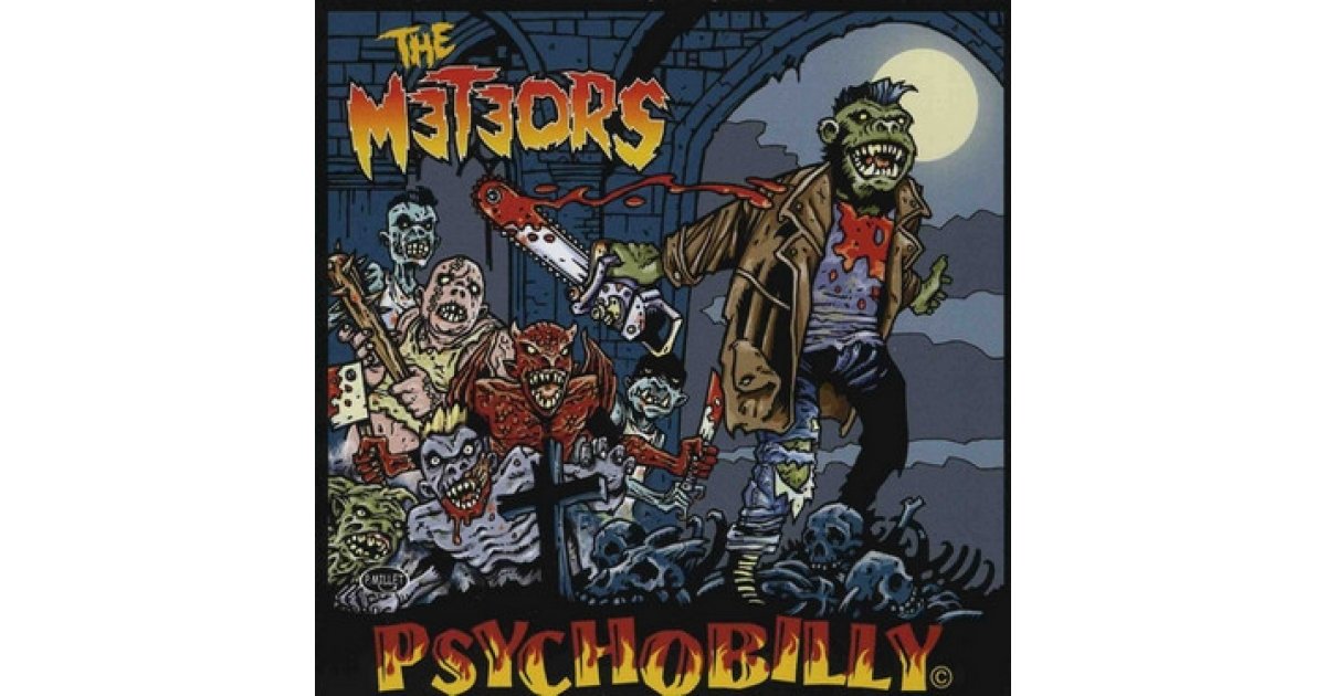 Psychobilly, The Meteors – LP – Music Mania Records – Ghent