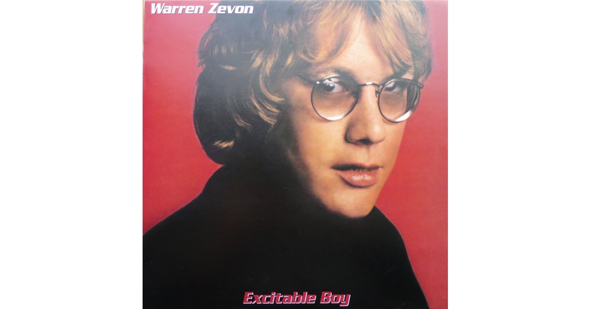 Excitable Boy, Warren Zevon – LP – Music Mania Records – Ghent