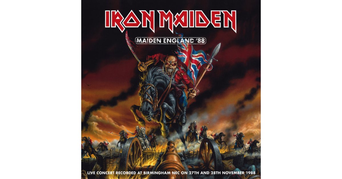 Maiden England '88 - Limited Edition Double Picture Disc, Iron Maiden ...