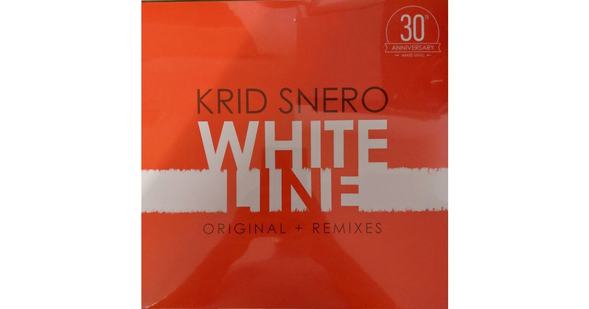 White Line, Krid Snero – 12" – Music Mania Records – Ghent