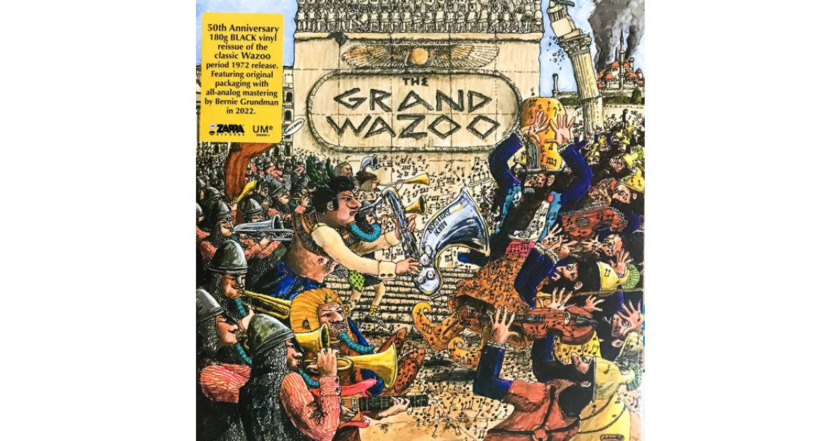 The Grand Wazoo, Frank Zappa – LP – Music Mania Records – Ghent