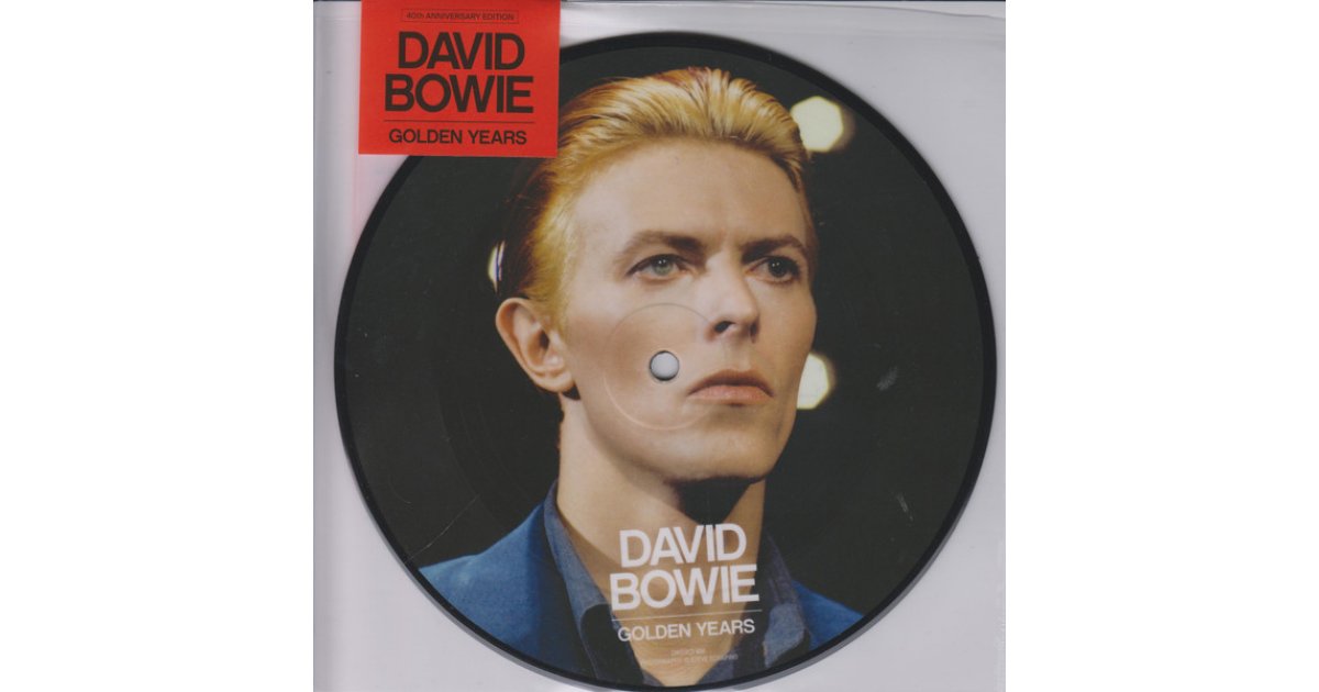 Golden Years, David Bowie – 7" – Music Mania Records – Ghent