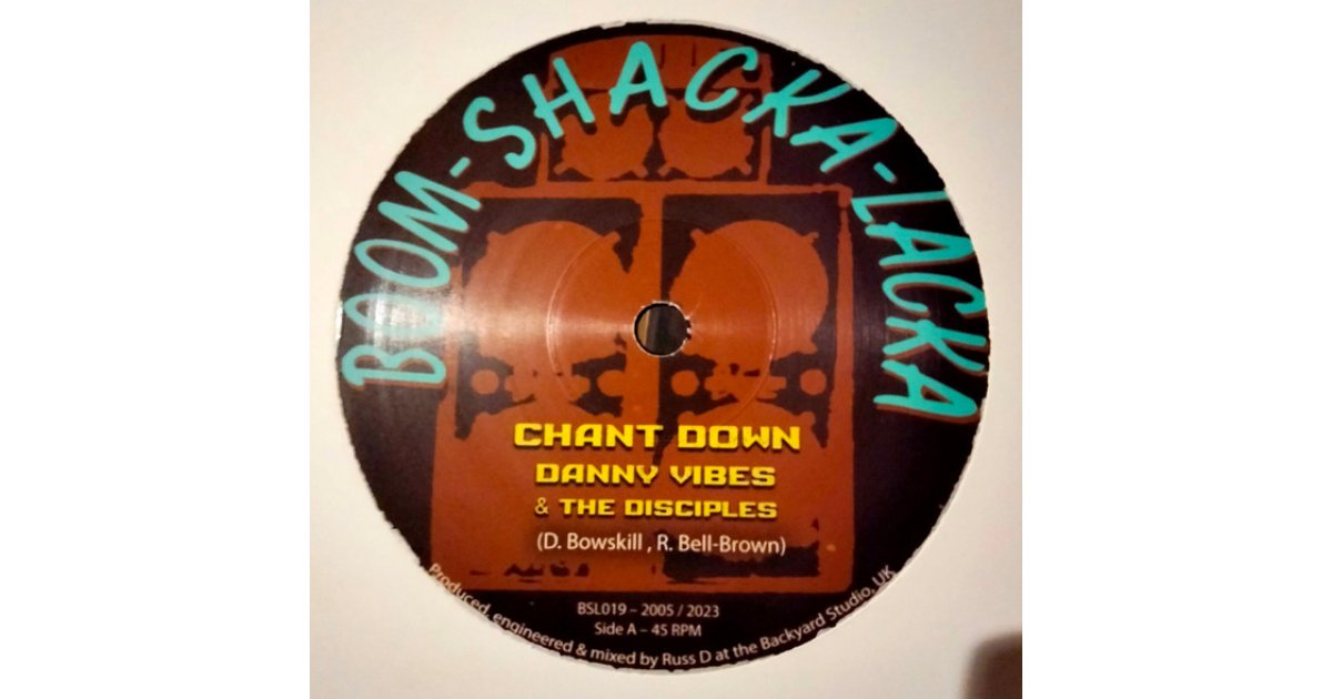 Chant Down / Melting Pot, The Disciples – 12" – Music Mania Records – Ghent