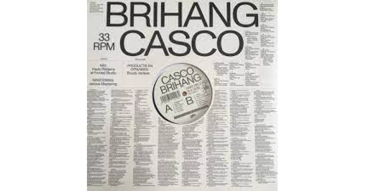 Casco, Brihang – LP – Music Mania Records – Ghent