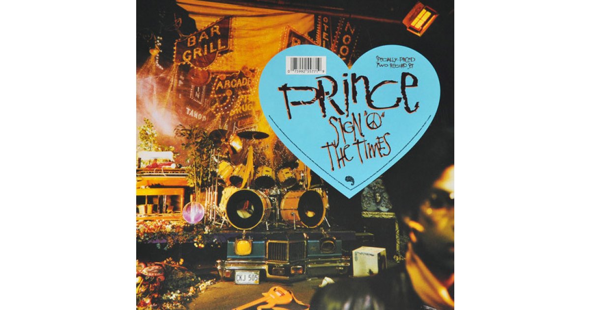 Prince Sign O The Times Album Cover
