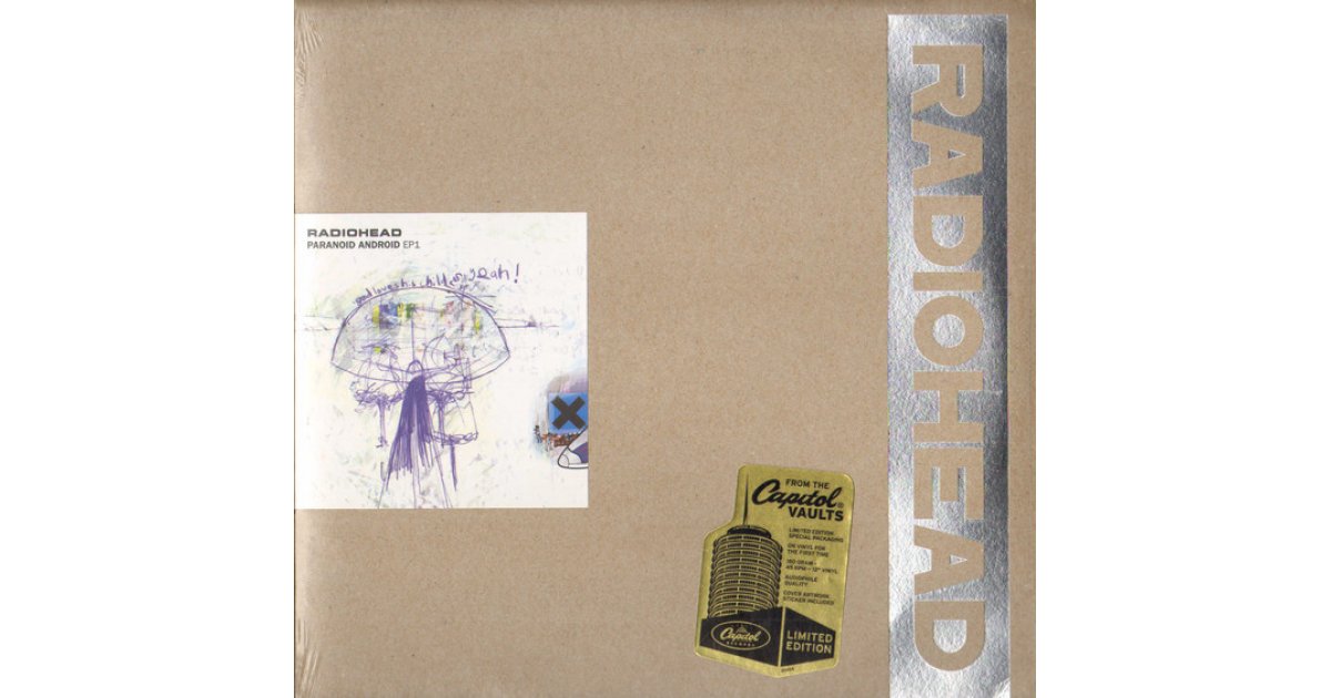 Paranoid Android, Radiohead – 12" – Music Mania Records – Ghent