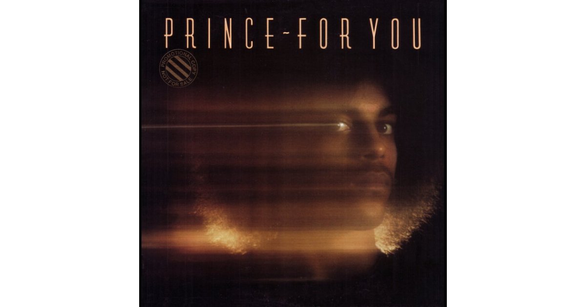 For You, Prince – LP – Music Mania Records – Ghent
