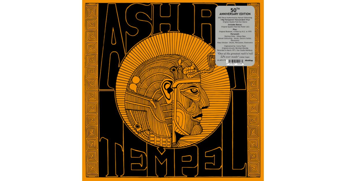 Ash Ra Tempel - limited transparent transcendent vinyl, Ash Ra Tempel ...