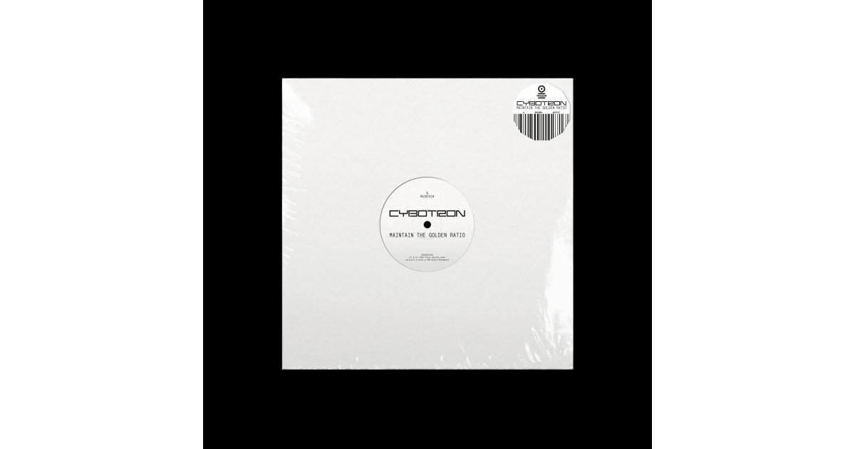 Maintain The Golden Ratio, Cybotron (Detroit Electro) – 12" – Music ...
