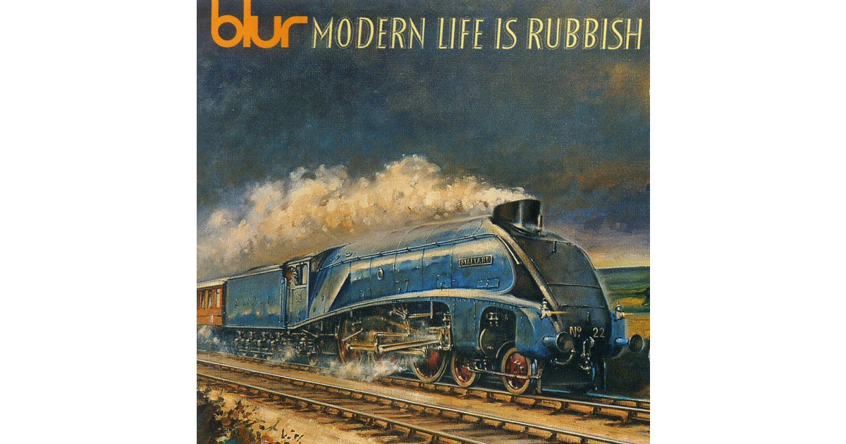 Modern Life Is Rubbish - Orange Vinyl, Blur – 2 x LP – Music Mania ...