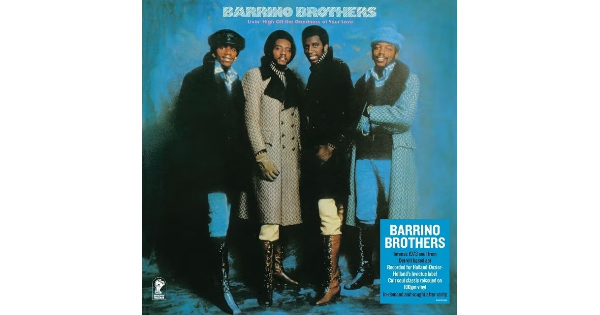 Livin' High Off The Goodness Of Your Love, The Barrino Brothers – LP ...
