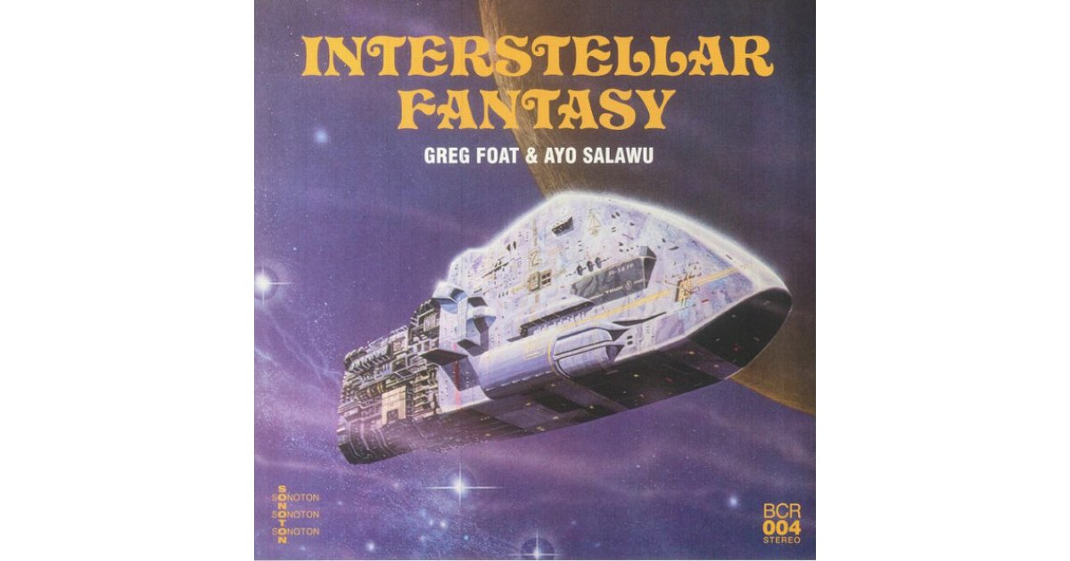 Interstellar Fantasy, Greg Foat – LP – Music Mania Records – Ghent
