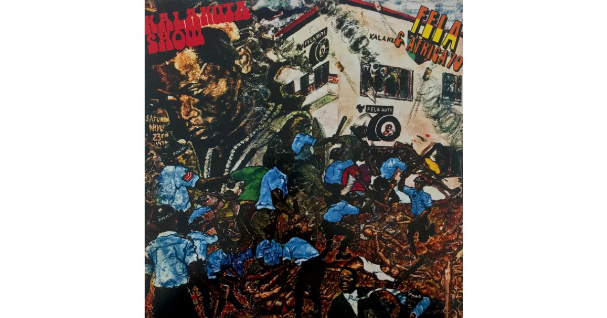 Kalakuta Show, Fela Kuti – LP – Music Mania Records – Ghent
