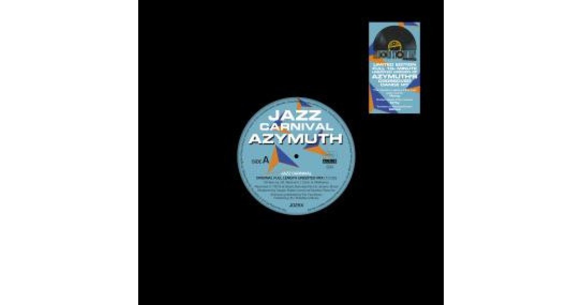 RSD24 - Jazz Carnival, Azymuth – EP – Music Mania Records – Ghent