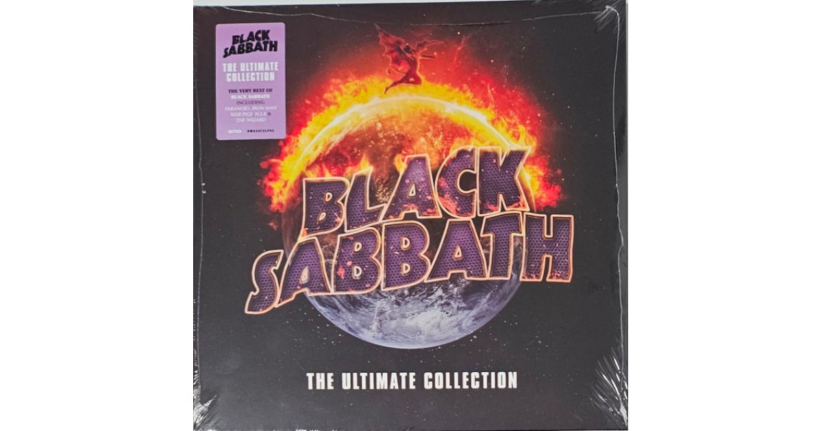 The Ultimate Collection, Black Sabbath – 2 x LP – Music Mania Records ...