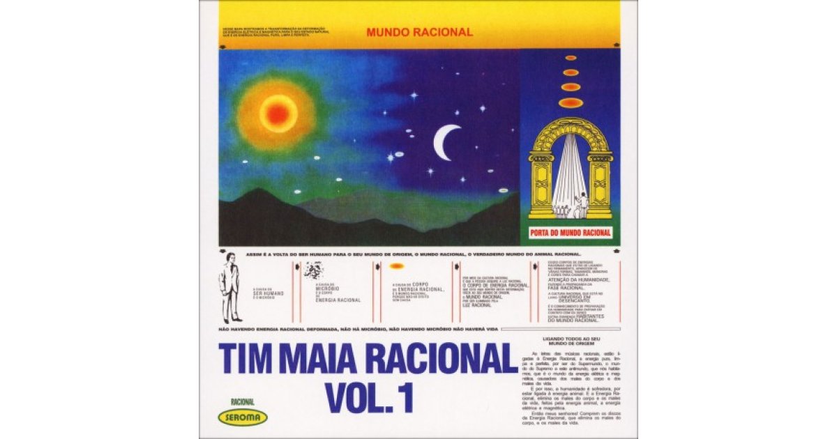 Racional Vol. 1, Tim Maia – LP – Music Mania Records – Ghent