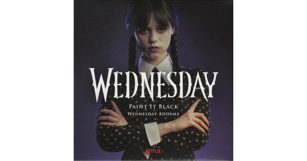 Paint It Black / Wednesday Main Titles, Wednesday Addams – 7" – Music ...