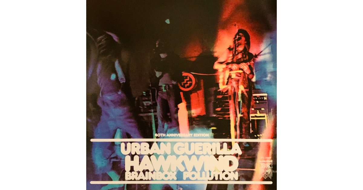 Urban Guerrilla, Hawkwind – 7" – Music Mania Records – Ghent