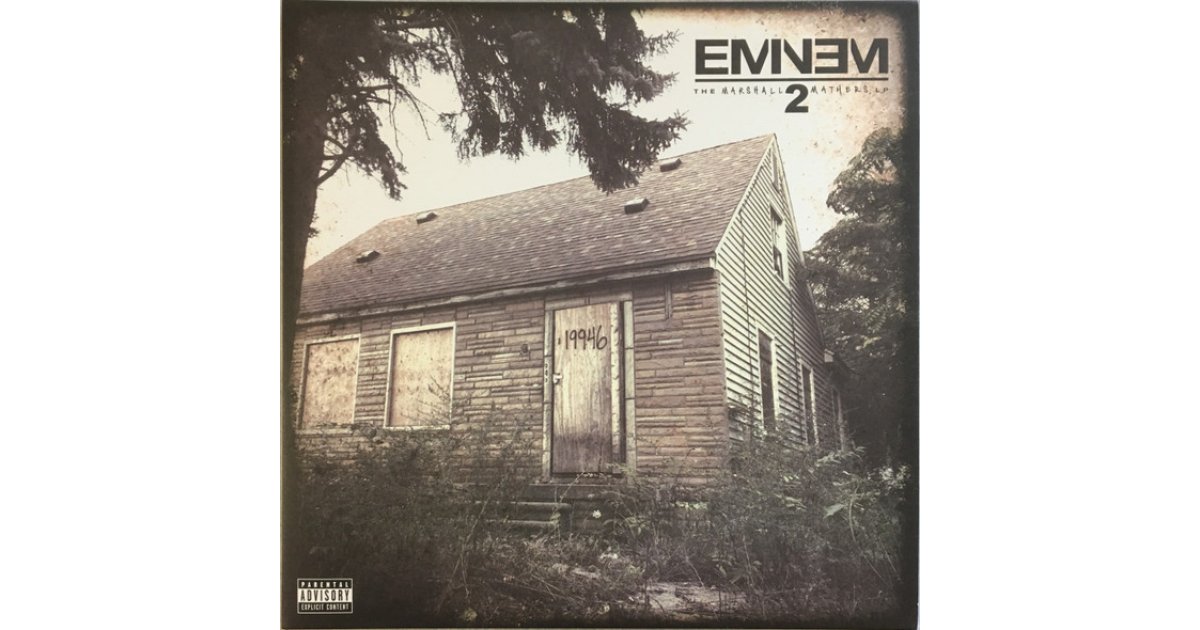 The Marshall Mathers LP 2, Eminem – 2 x LP – Music Mania Records – Ghent