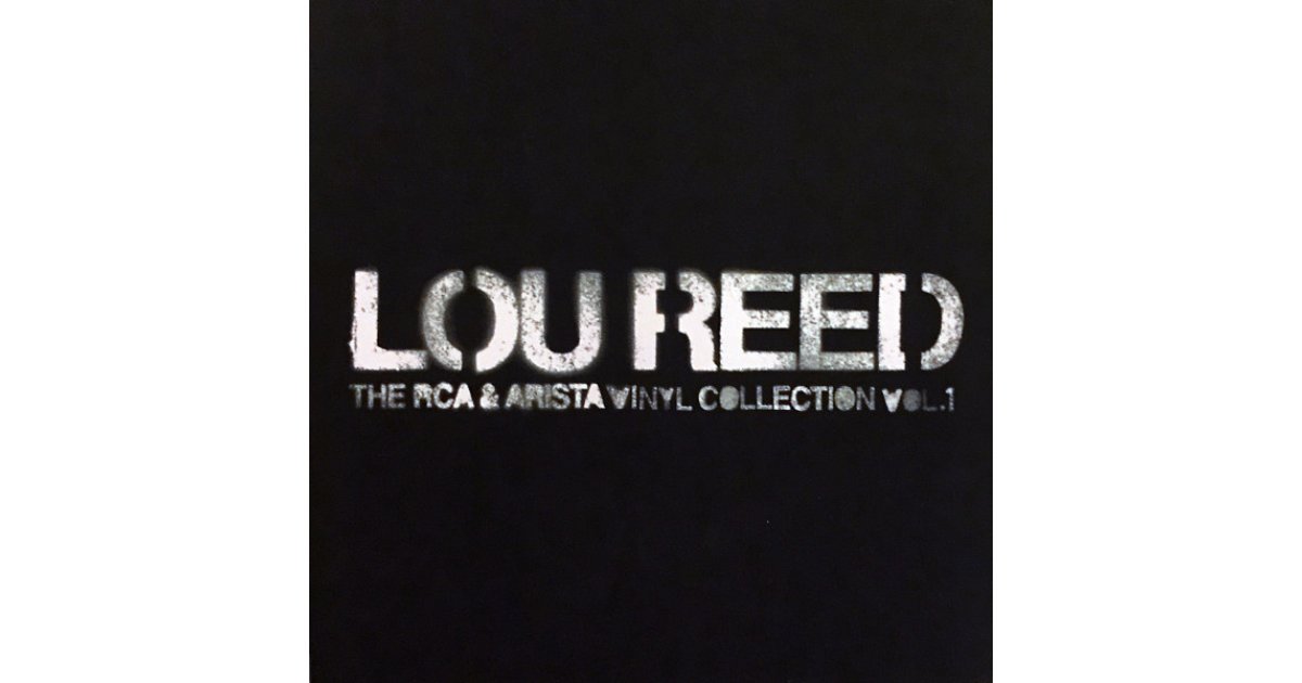 The RCA & Arista Vinyl Collection Vol. 1, Lou Reed – box set – Music ...