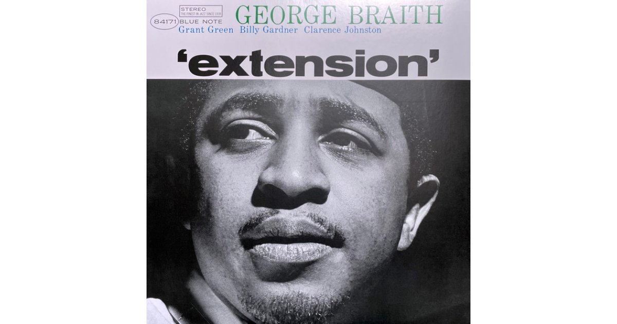 Extension, George Braith – LP – Music Mania Records – Ghent