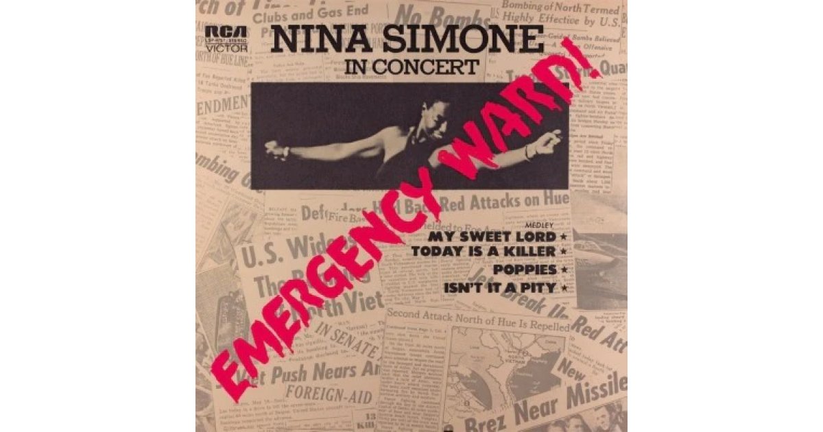In Concert - Emergency Ward!, Nina Simone – LP – Music Mania Records ...