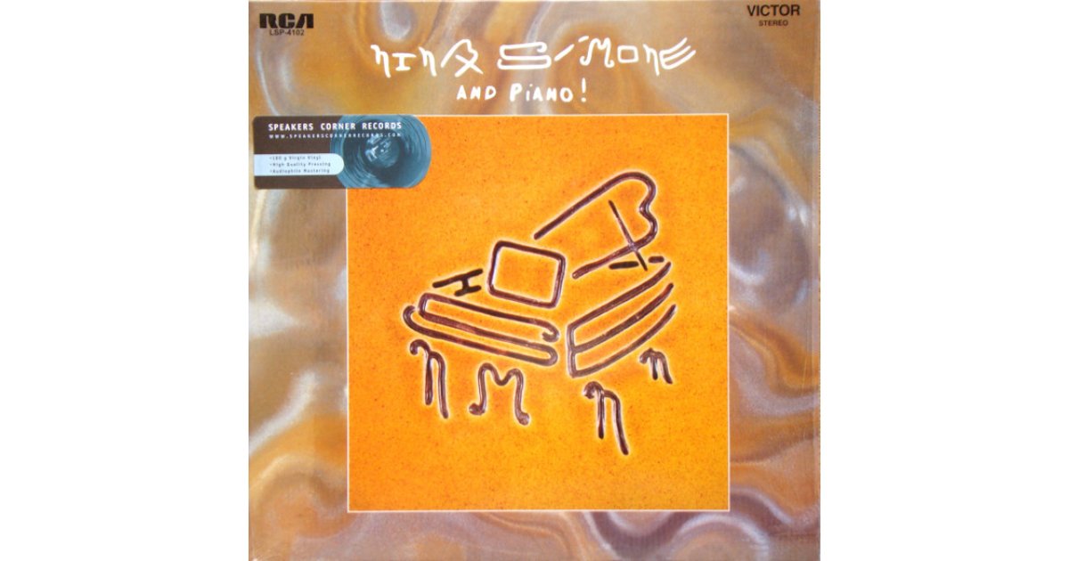 Nina Simone And Piano !, Nina Simone – LP – Music Mania Records – Ghent