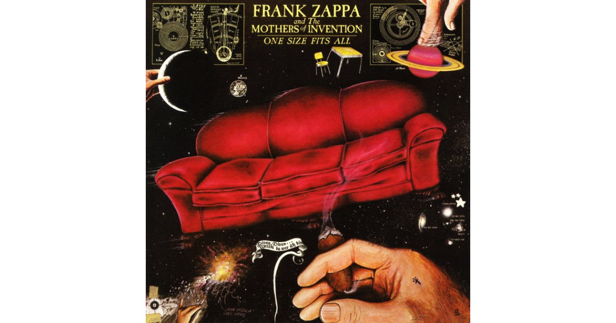 One Size Fits All, Frank Zappa – LP – Music Mania Records – Ghent