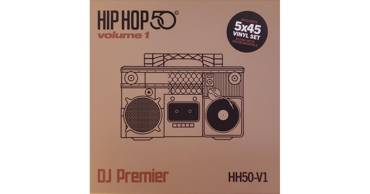 Hip Hop 50: Vol. 1, DJ Premier – box set – Music Mania Records – Ghent