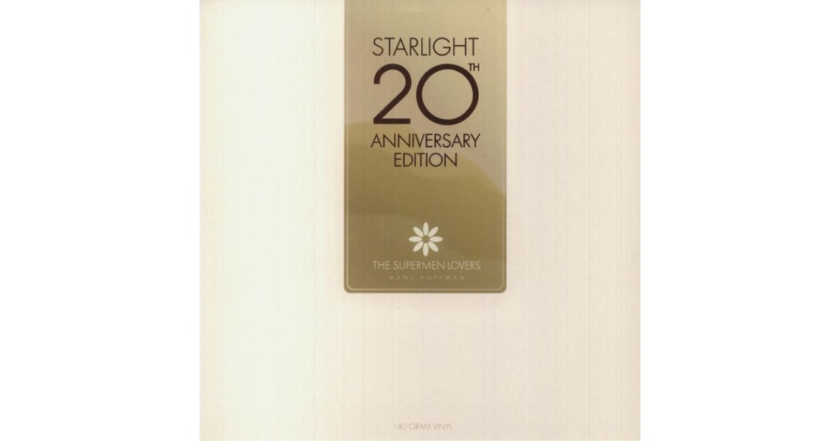 Starlight (20th Anniversary Edition), The Supermen Lovers – 12" – Music ...