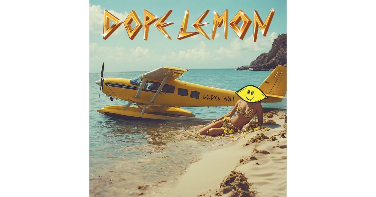 Golden Wolf - Limited Edition Picture Disc, Dope Lemon – LP – Music ...