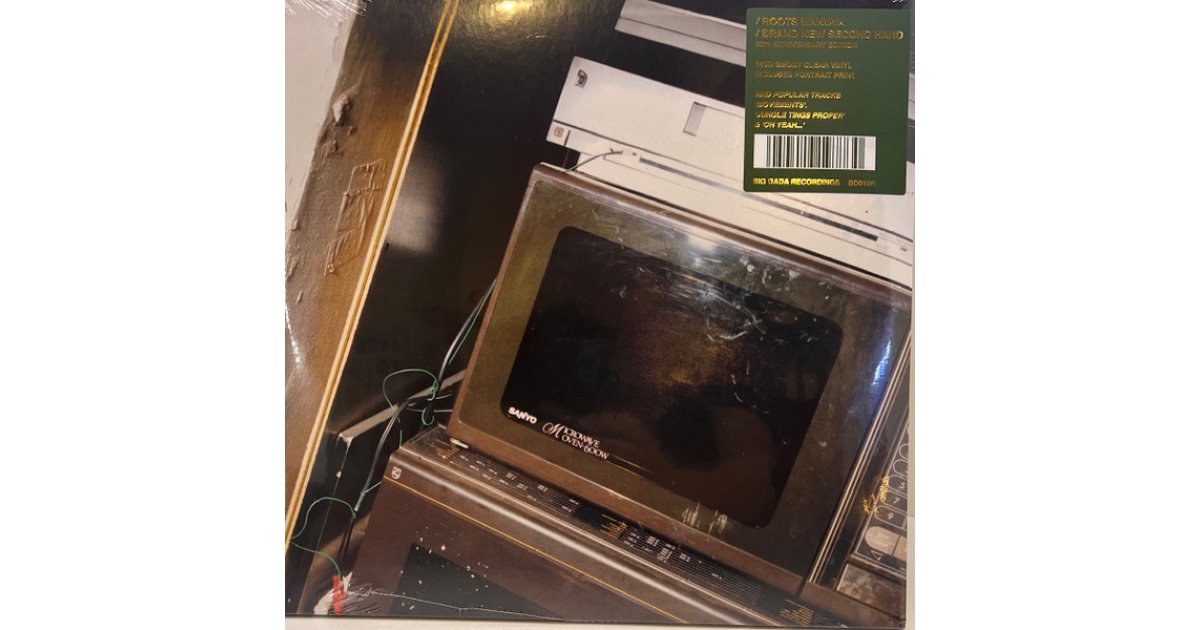 Brand New Second Hand, Roots Manuva – 2 x LP – Music Mania Records – Ghent
