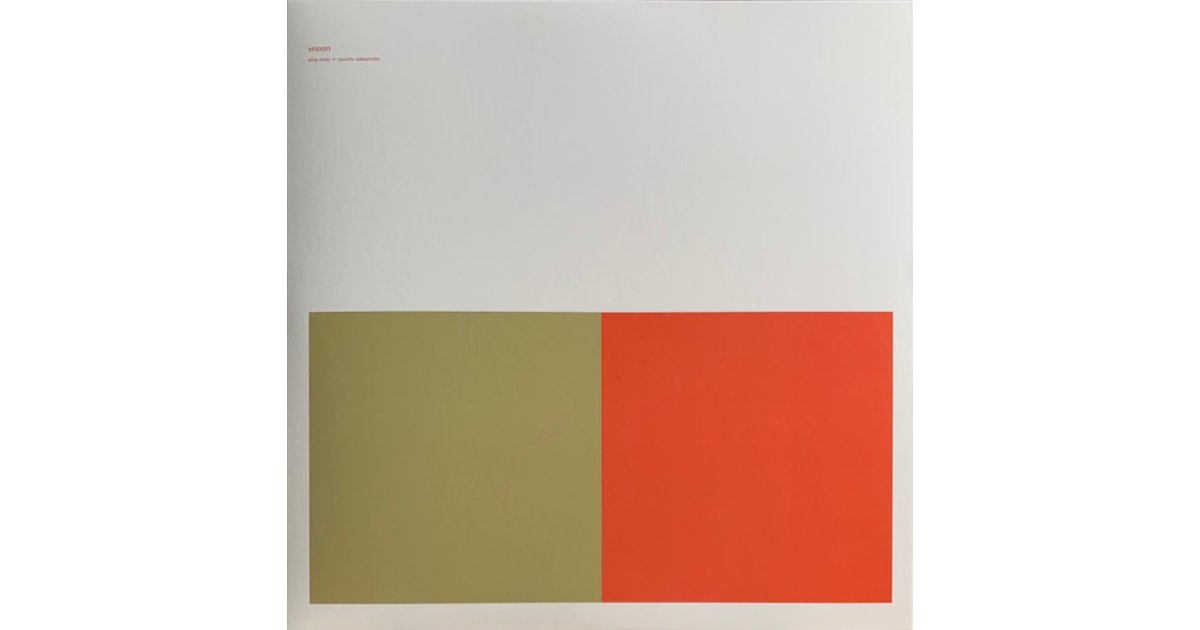 Vrioon, Alva Noto + Ryuichi Sakamoto – 2 x LP – Music Mania Records – Ghent